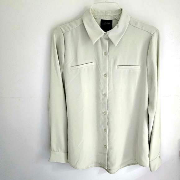 Alex Marie | Tops | Alex Marie Sage Green Button Down Shirt | Poshmark